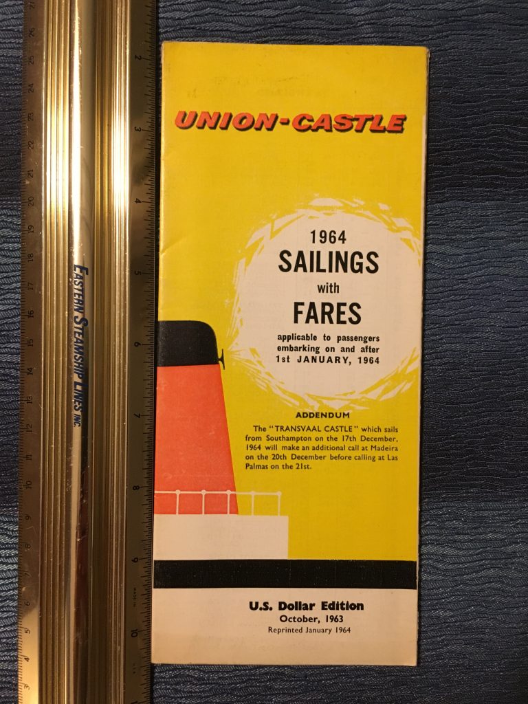 Union Castle | The Grand Liner Lounge